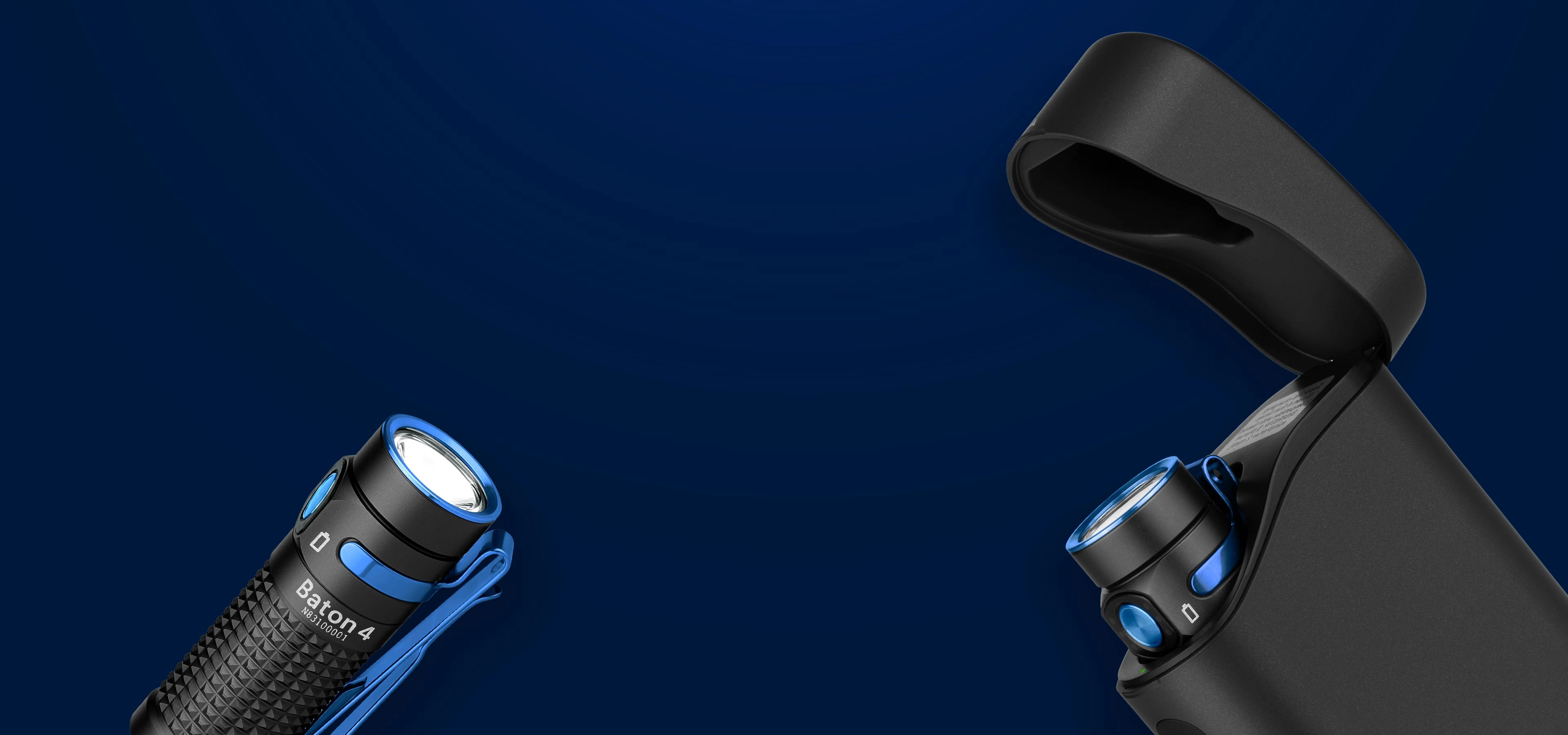 Baton 4 | Lampe torche ultra puissante & autonomie prolongée - Olight ...
