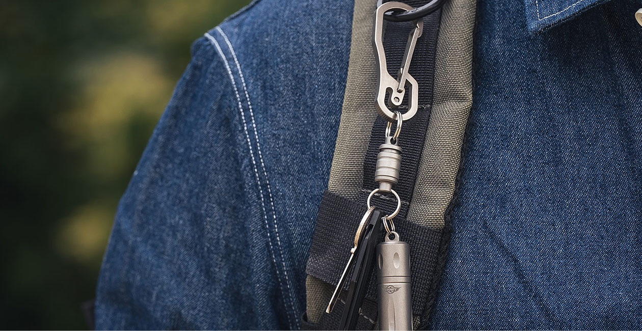 Otacle R1 | Porte-clé détachable à attache rapide - Olight France