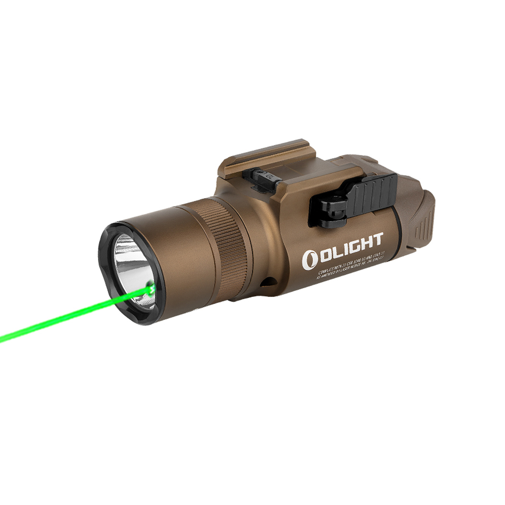Baldr Pro R Lampe Tactique 1913 GL Avec Laser Vert & 1350 lumens LED ...