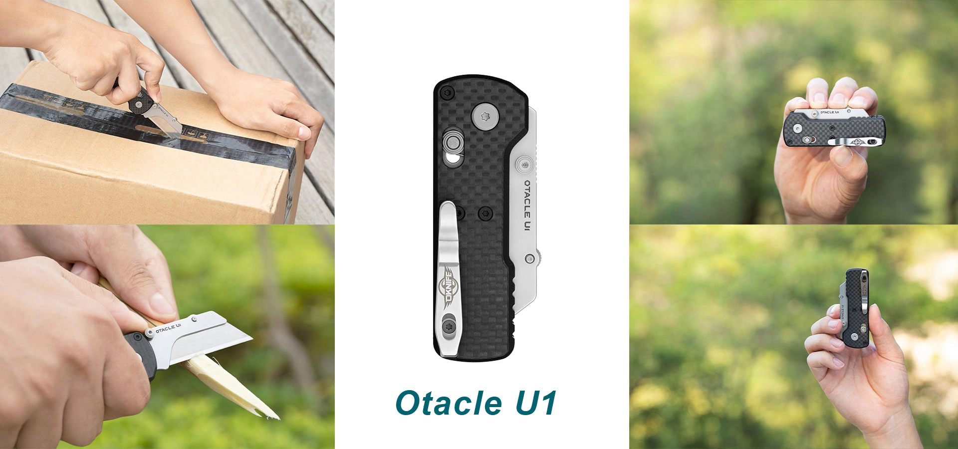 Olight Otacle U1 | Couteau utilitaire pliant multiusage - Olight France