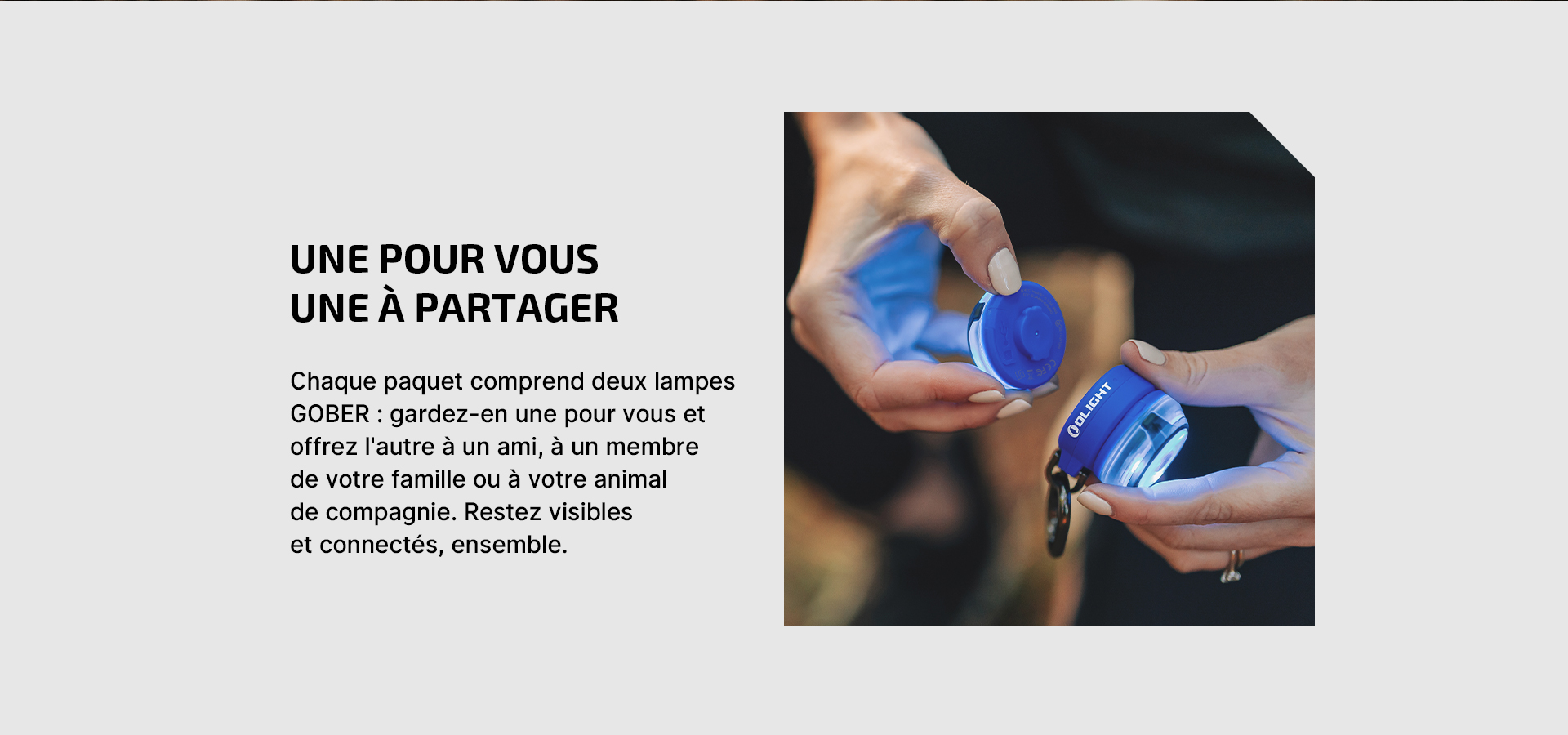 Gober 2 Lampe LED Multifonction Synchronisation Sans Fil Clip ...