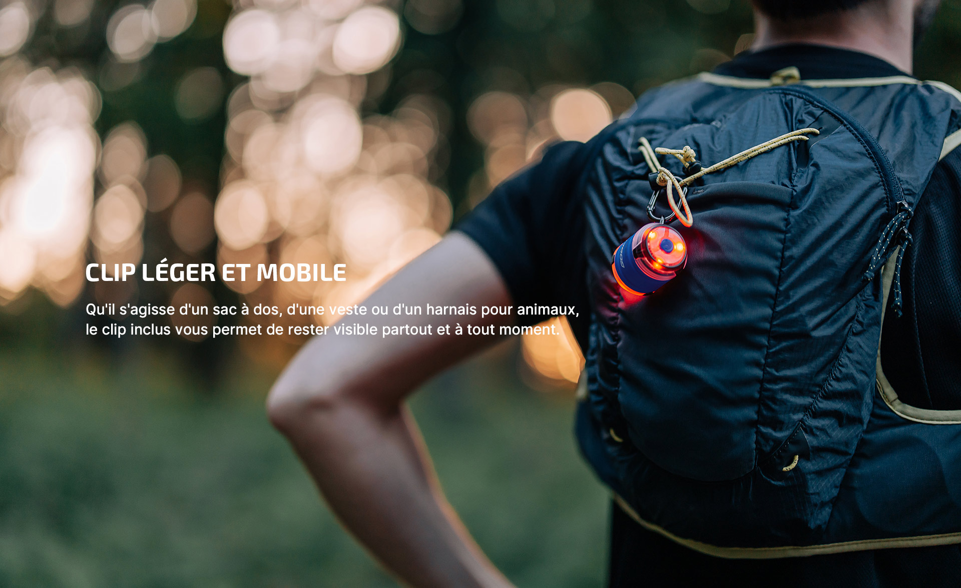 Gober 2 Lampe LED Multifonction Synchronisation Sans Fil Clip ...