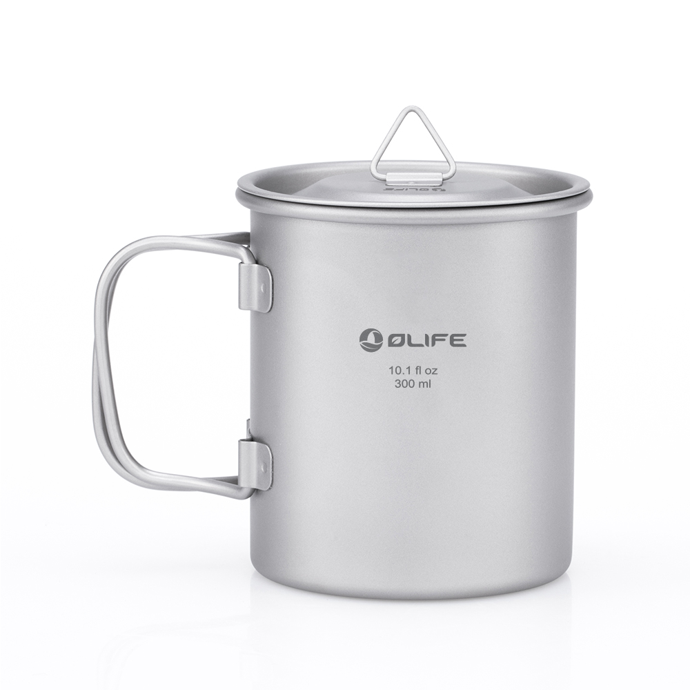 Mug en Titane usage extérieur bivouac | Olight OTiMG01-300 - Olight France