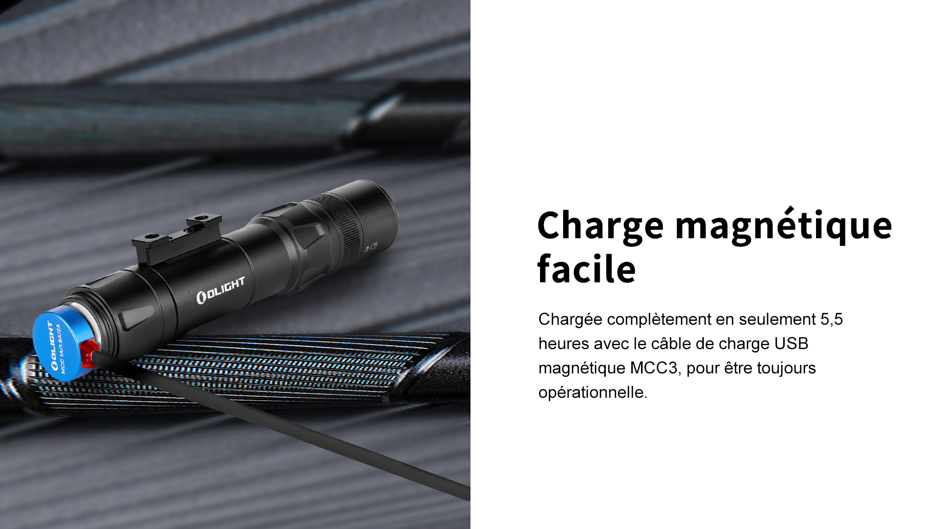 Odin IR | Lampe IR militaire 850nm&1000lm pour arme longue - Olight France