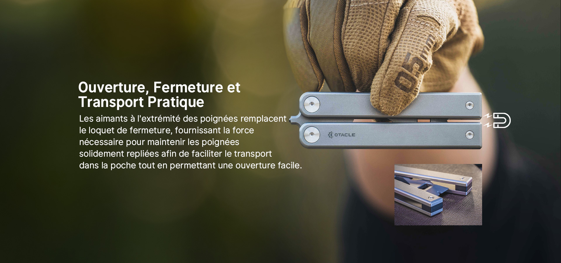 Otacle T1 Barre de levier papillon multifonctionnelle en titane ...