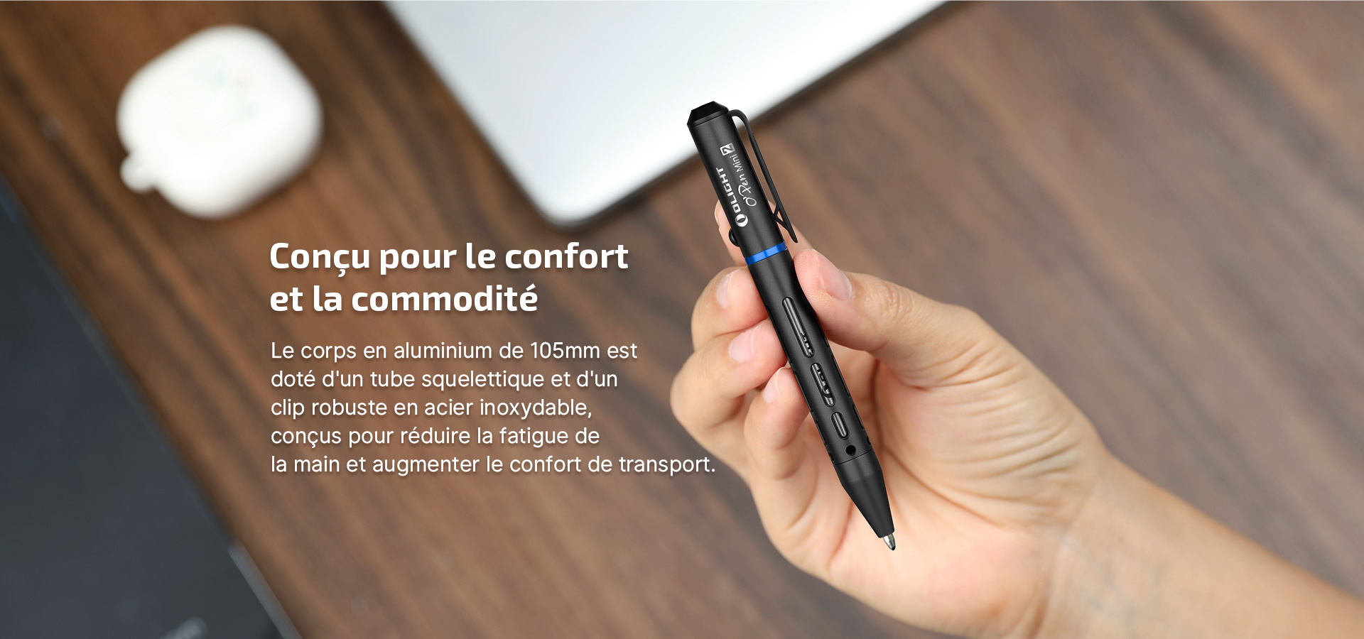Olight Open Mini 2 | Stylo et Crayon éternel 2 en 1 en métal - Olight ...