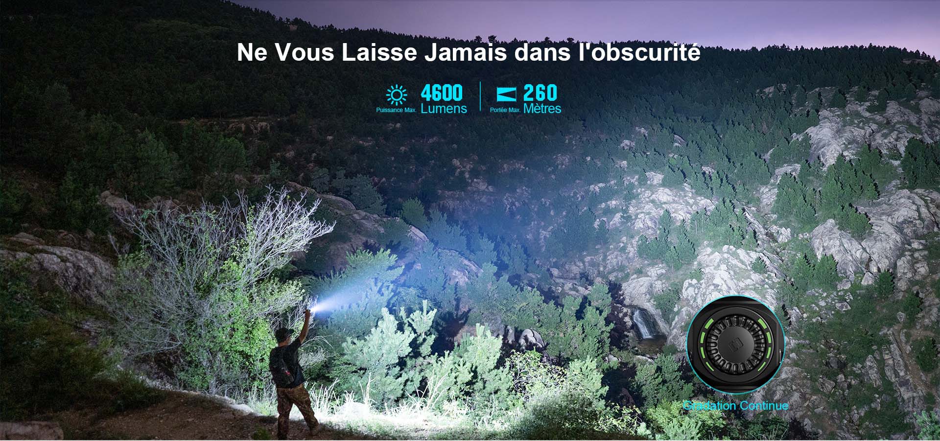 Seeker 4 pro lampe torche 4600lm - Olight France